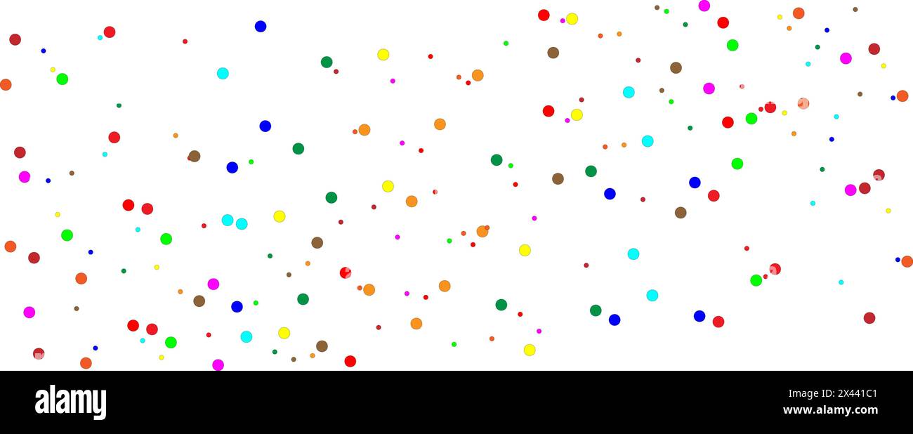 aesthetic colorful dot design vector, dot vector, dot background. Polka ...
