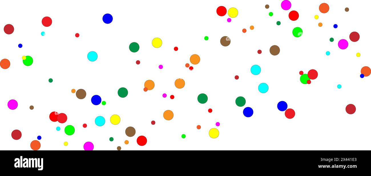 aesthetic colorful dot design vector, dot vector, dot background. Polka ...