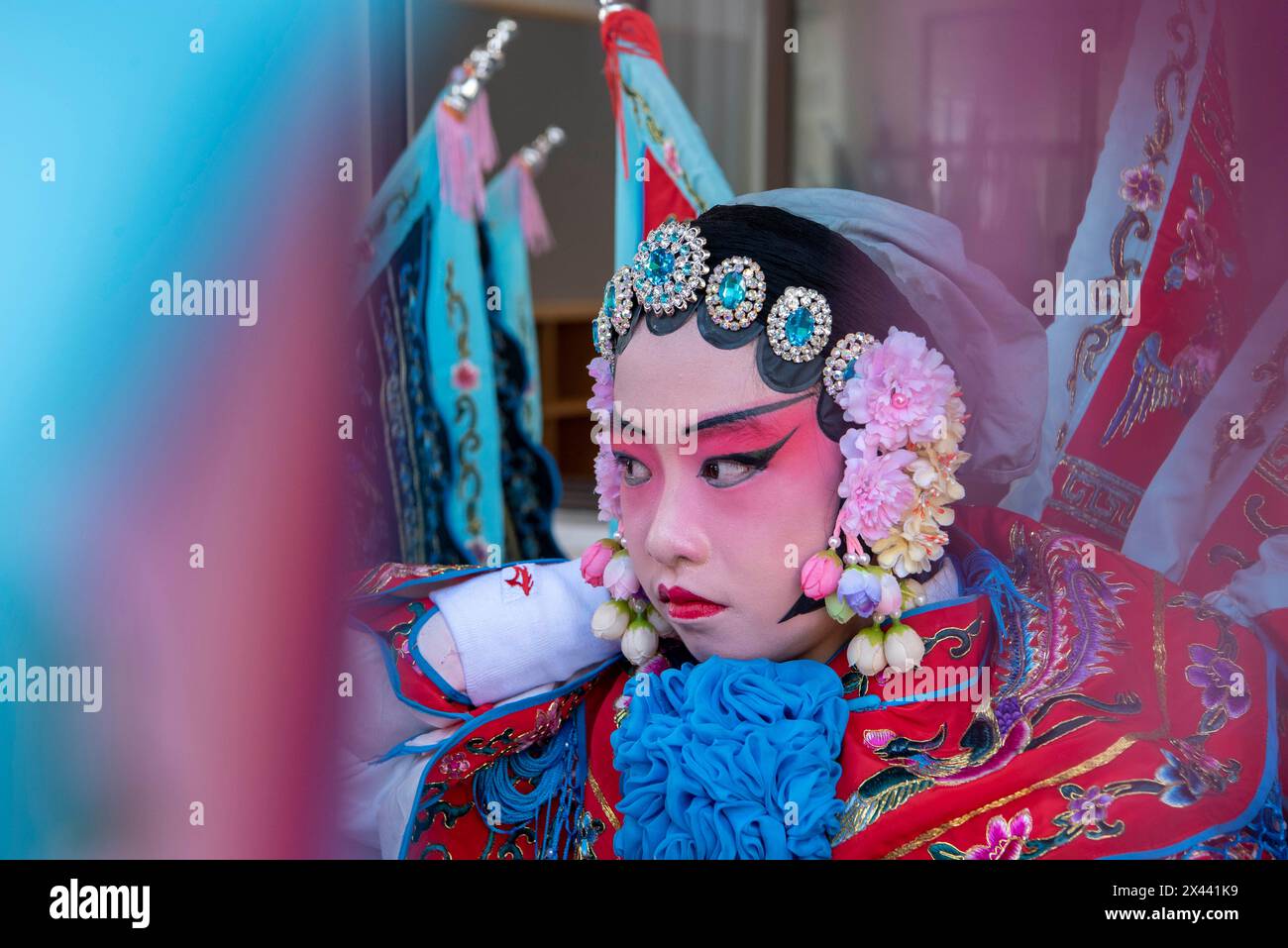 A young actor in a Peking Opera club is feeling uncomfortable after ...