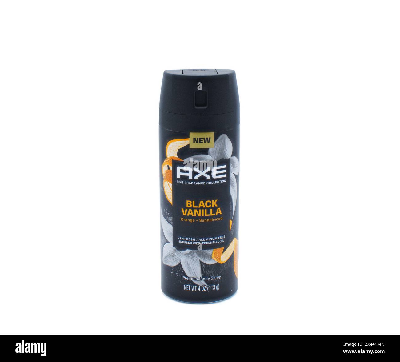 Ocala, Florida 2-18-2024 Axe Black Vanilla body spray fragrance in ...