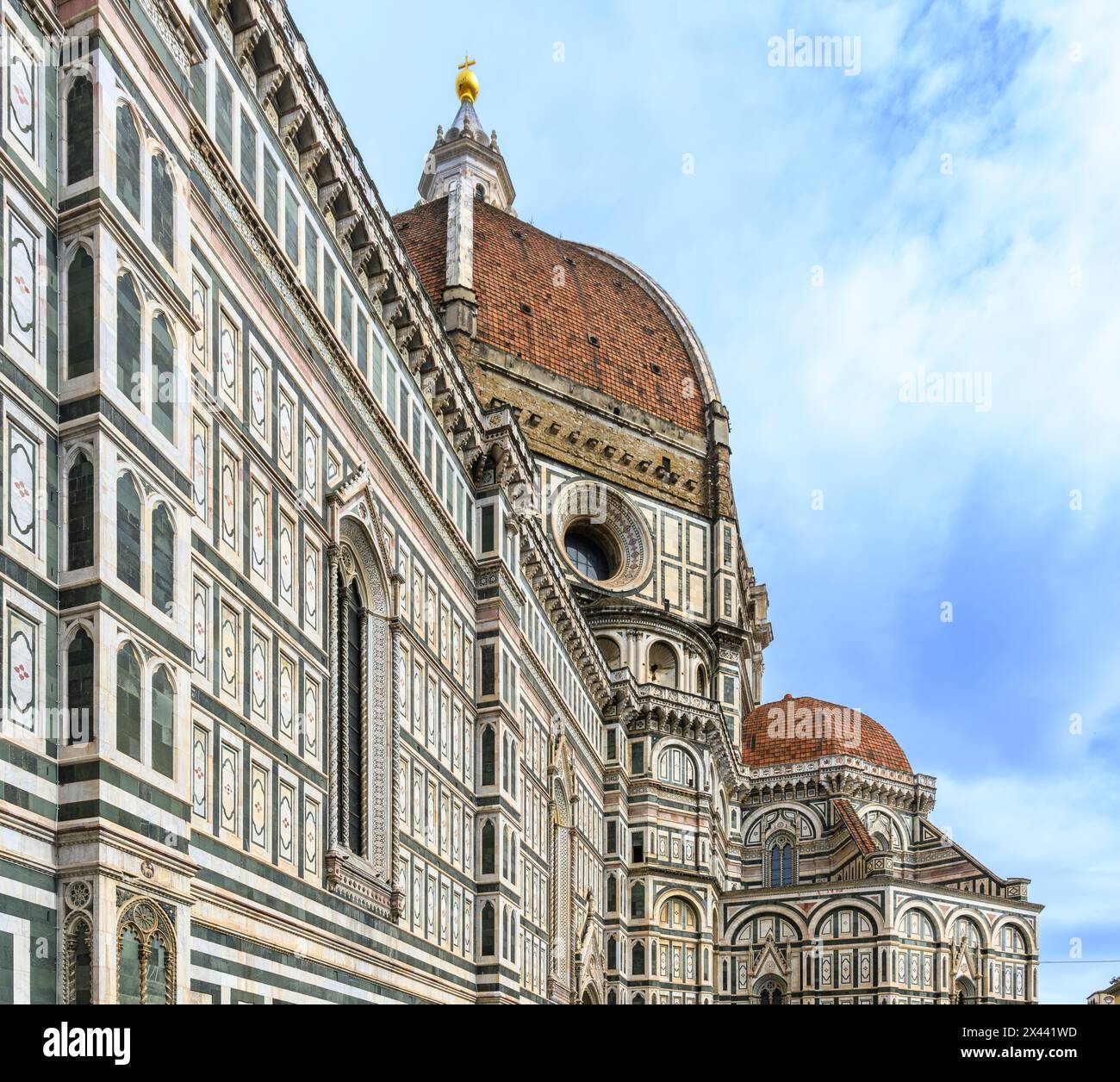 The spectacular Cathedral of Santa Maria del Fiore is probably the most ...