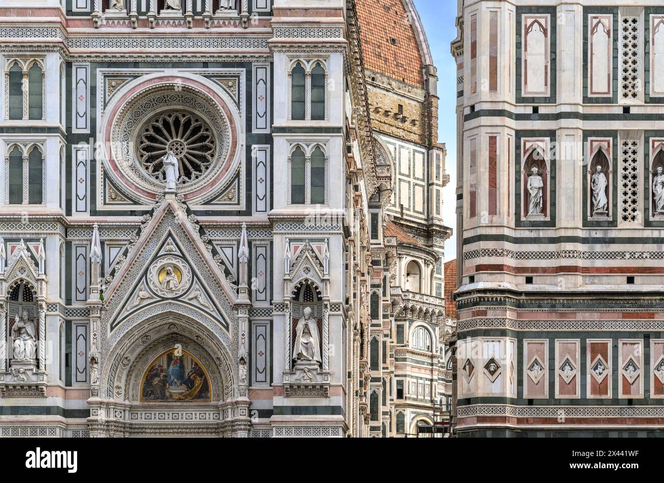 The spectacular Cathedral of Santa Maria del Fiore is probably the most ...