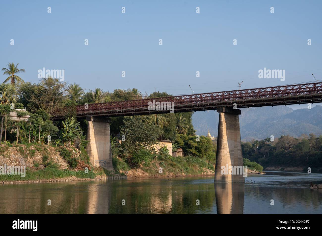 The Nam Khan River, which flows into the Mekong River, is located in ...