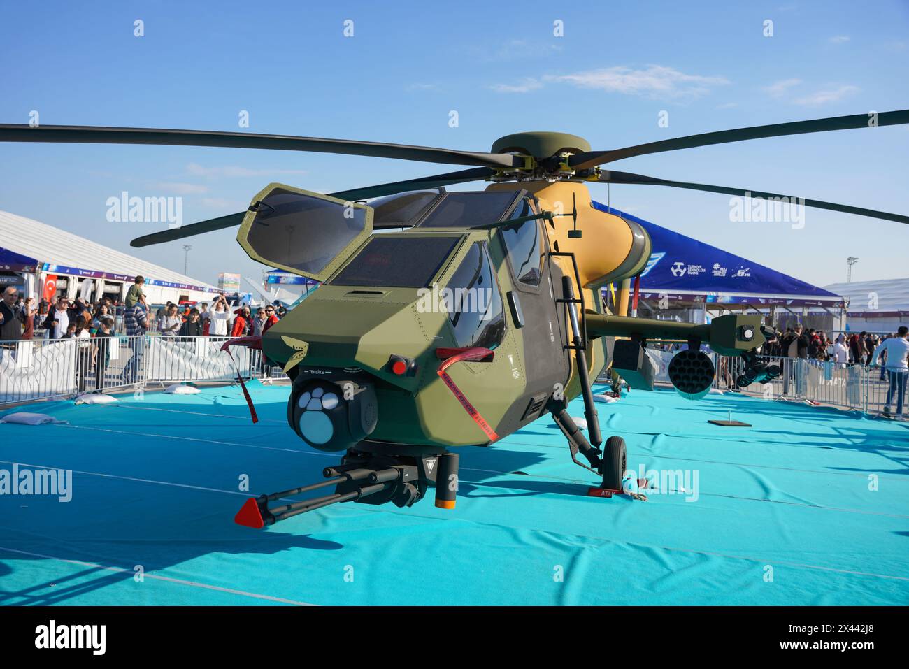 ISTANBUL, TURKIYE - MAY 01, 2023: Turkish Aerospace Helicopter ...