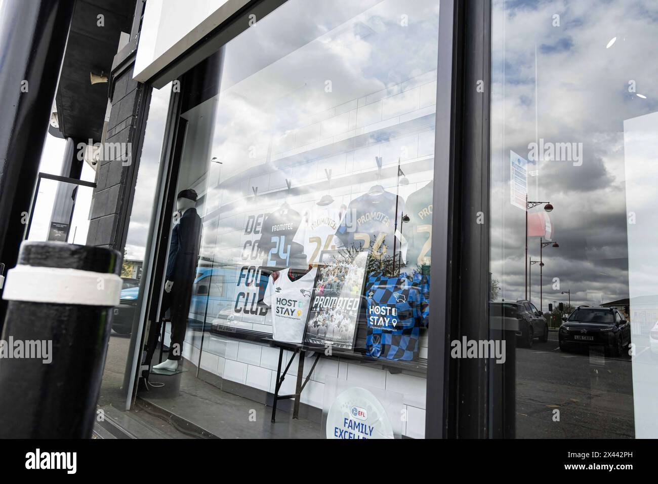 Derby county 2024 promotion t shirt hi-res stock photography and images ...