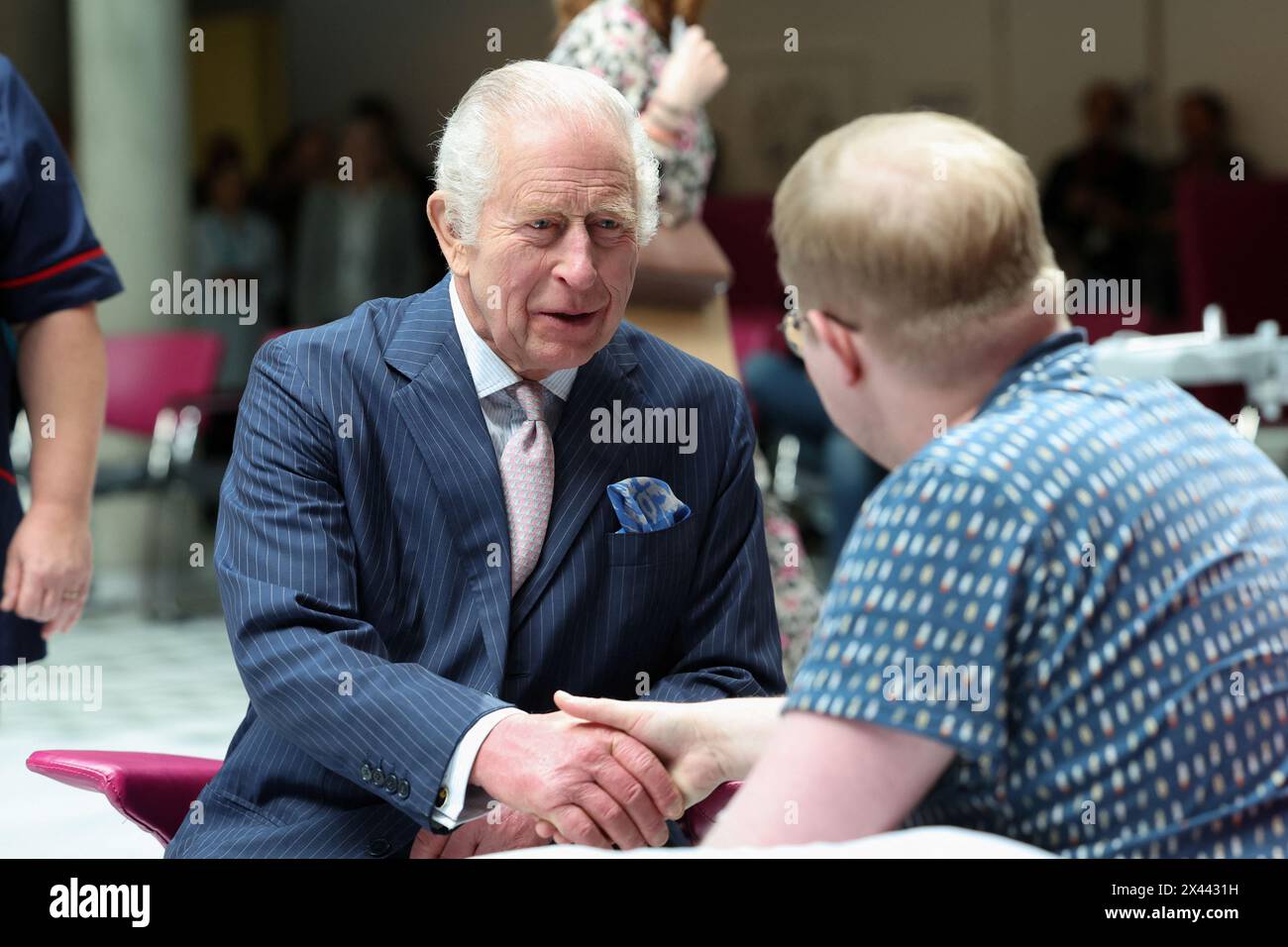 King Charles III, patron of Cancer Research UK and Macmillan Cancer ...