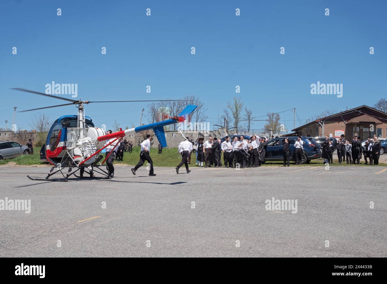To satisfy the biblical mandate to have fun on the Passover, Hasidic ...