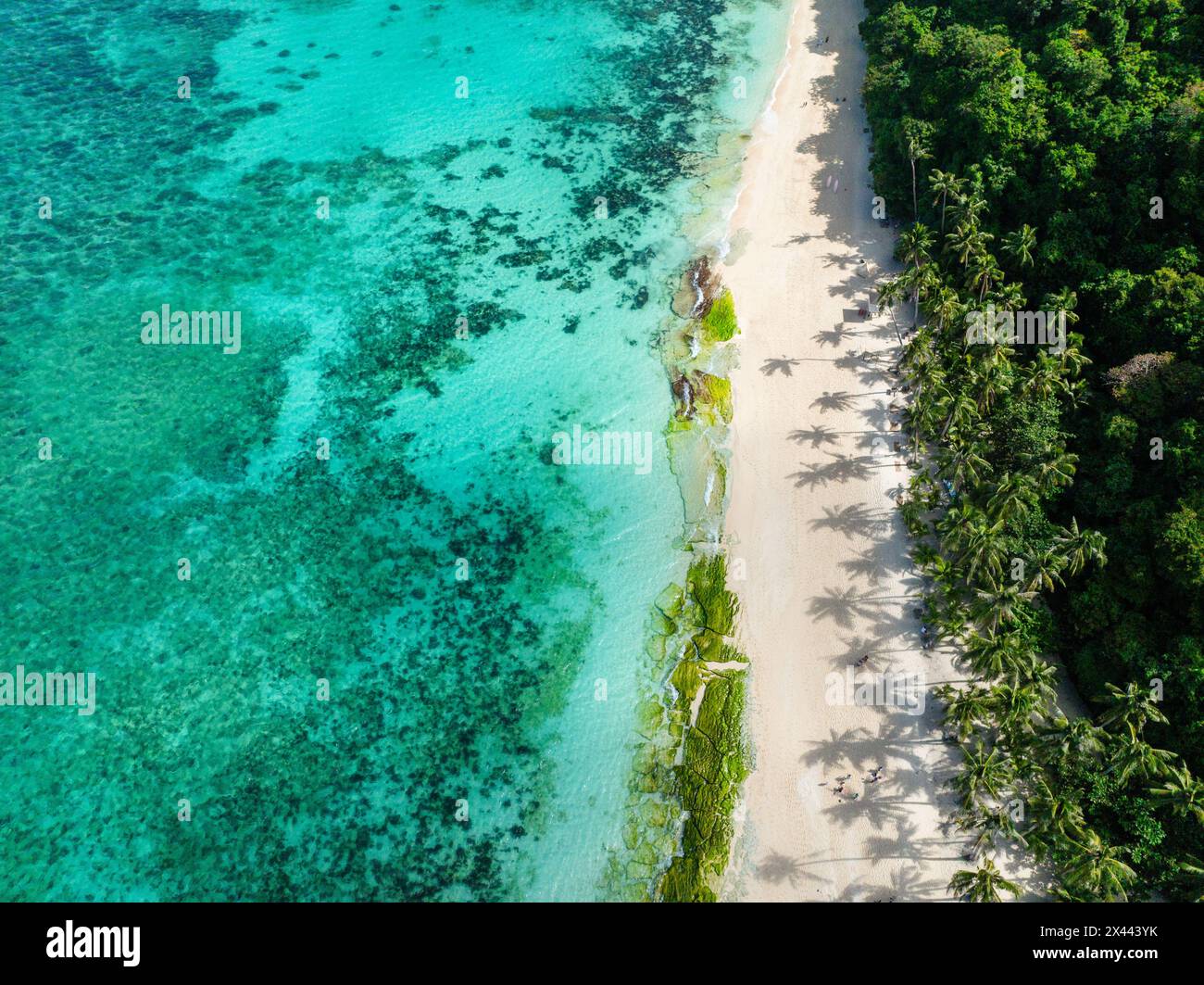 Puka beach aerial philippines hi-res stock photography and images - Alamy