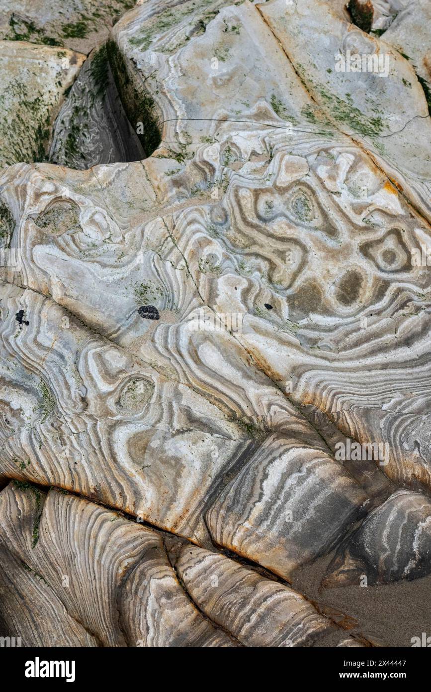 USA, California. Jalama Beach County Park rocky beach Stock Photo - Alamy