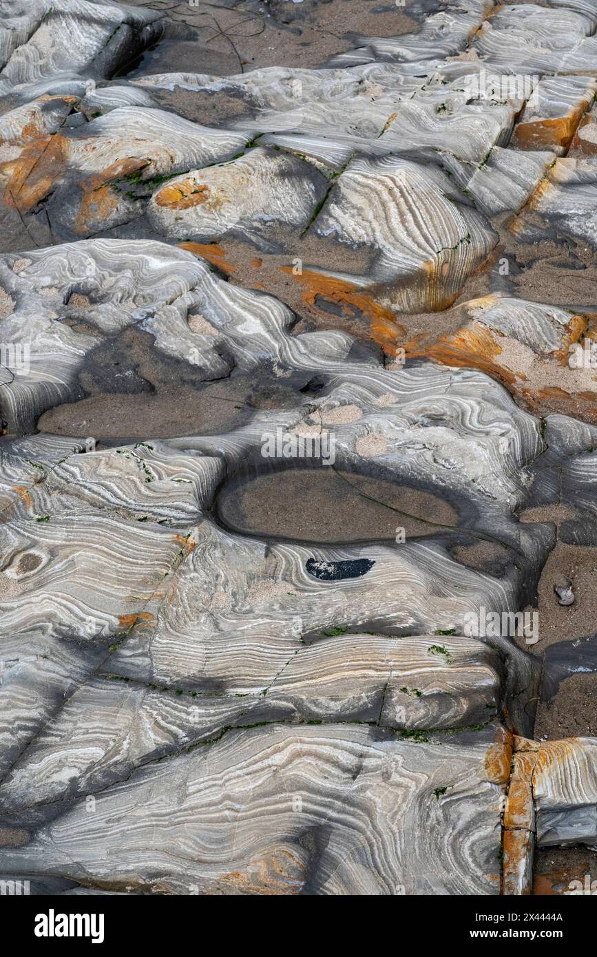 USA, California. Jalama Beach County Park rocky beach Stock Photo - Alamy