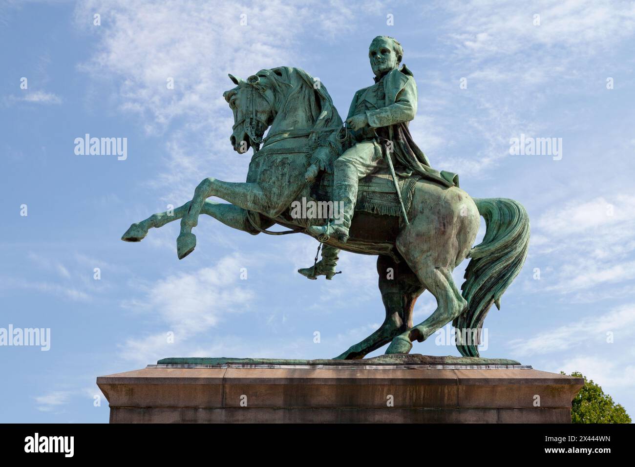 The Monument to Napoleon I by sculptor Vital Gabriel Dubray inaugurated ...