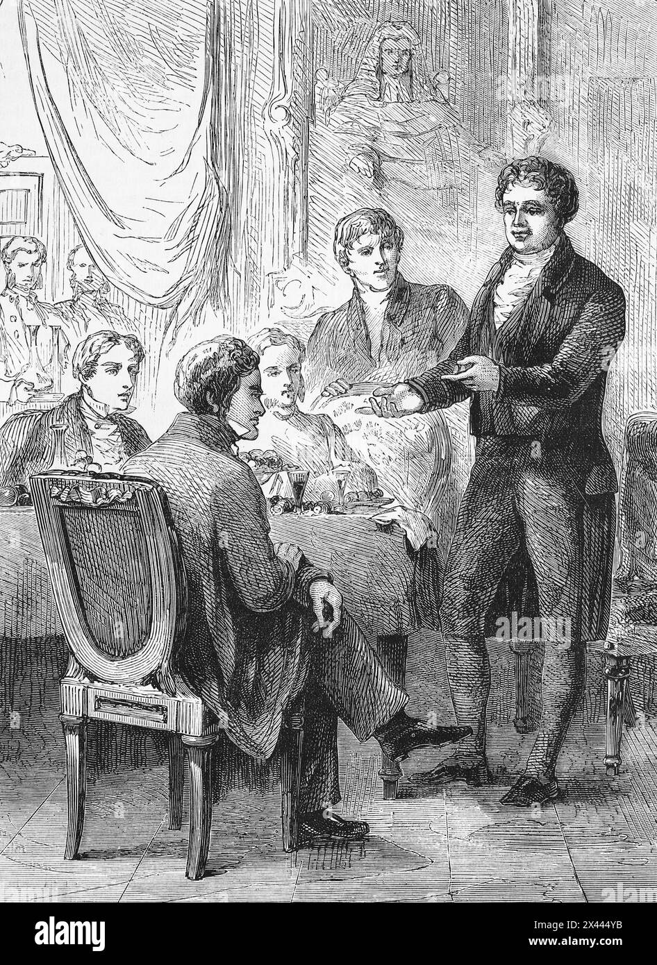 1823 illustration Black and White Stock Photos & Images - Alamy