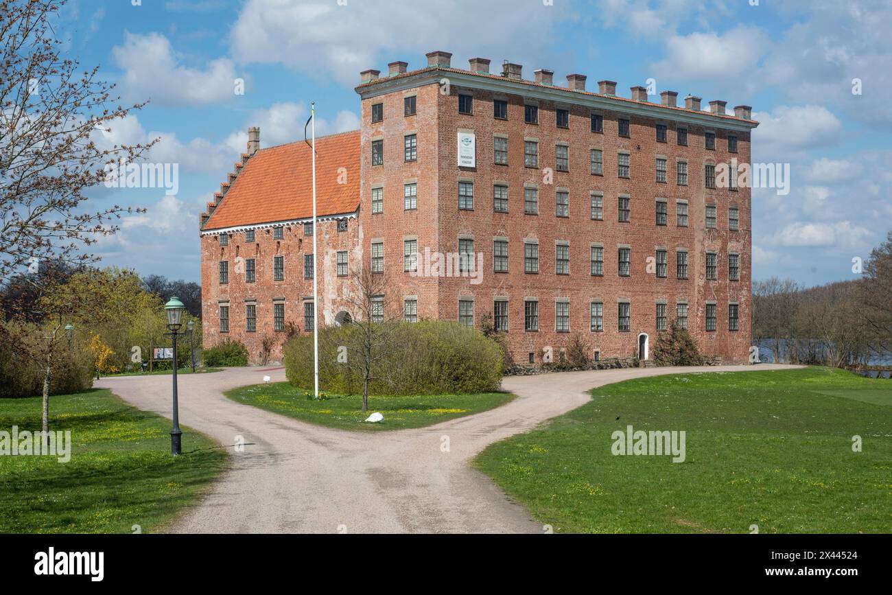 Castle of Svaneholm, Skurup municipality, Scania, Sweden, Scandinavia ...