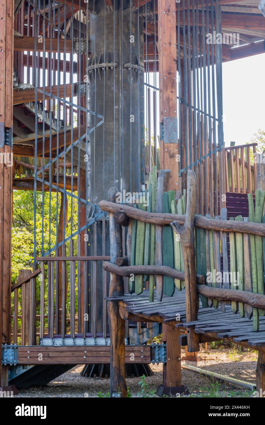 Wooden mountain tower hi-res stock photography and images - Alamy
