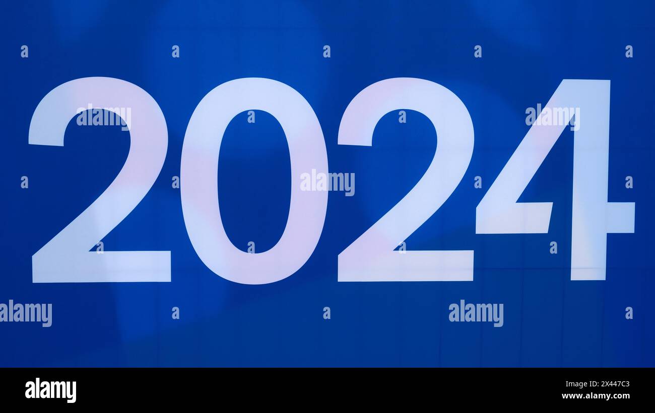 2024 number hi-res stock photography and images - Alamy