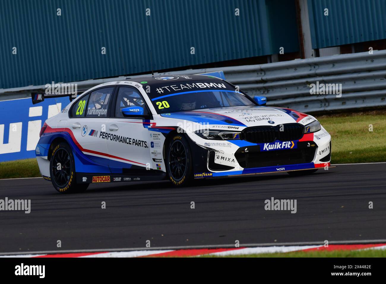 Colin Turkington, BMW 330e M Sport, Team BMW, Round 3, BTCC, British Touring Car Championship ...