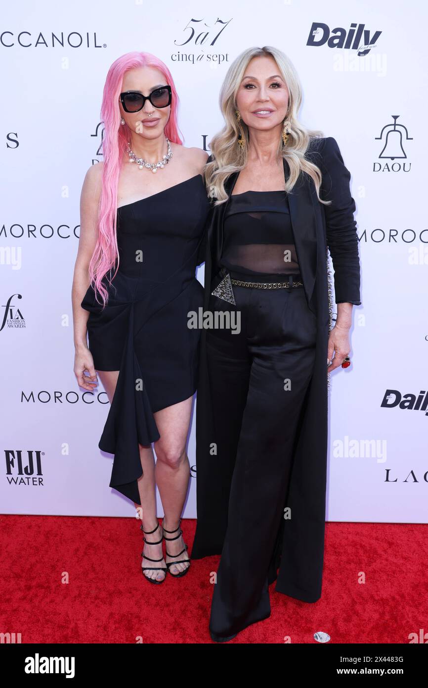 Claudia Soare and Anastasia Soare attends The Daily Front Row's 8th ...