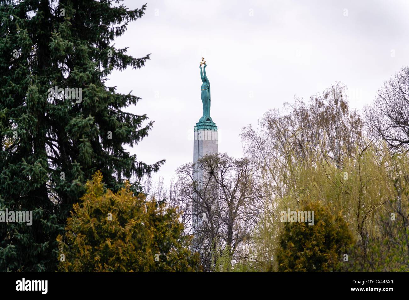 Freedom Monument, Riga, Latvia Stock Photo - Alamy