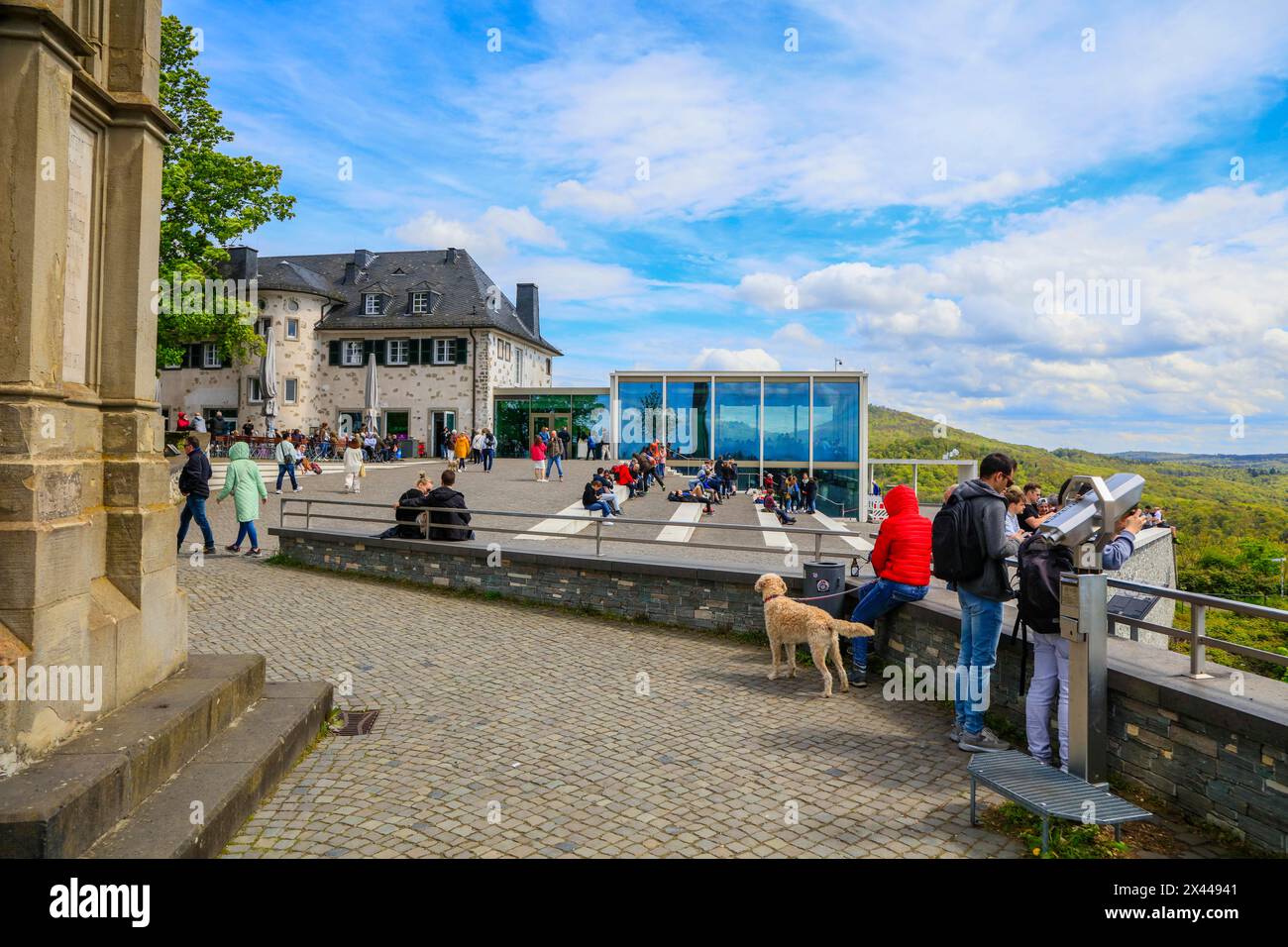 Drachenfelsbahn, Germany's oldest cog railway up the Drachenfels, a ...