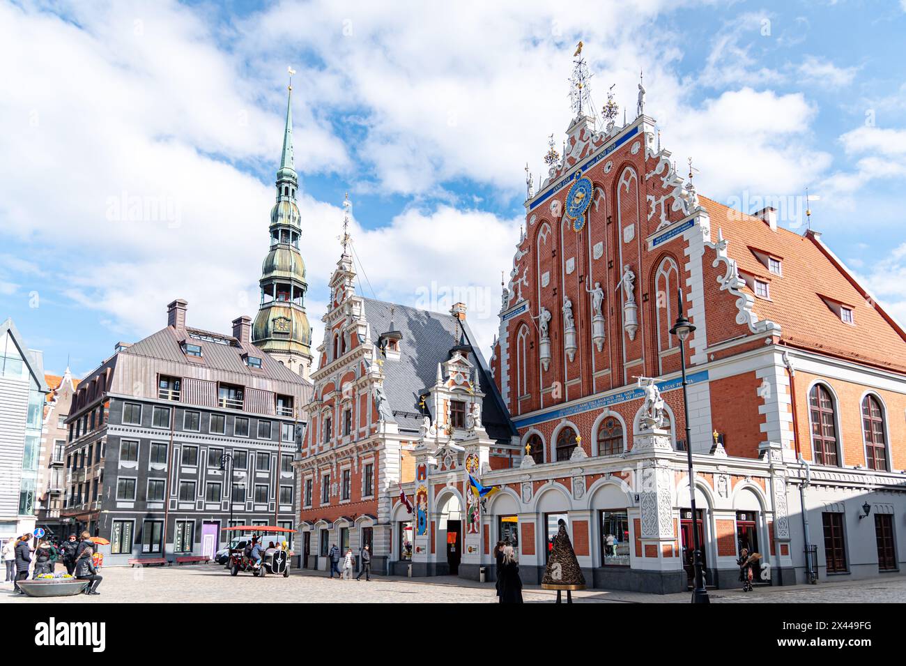 House of the Black Heads, Riga, Latvia Stock Photo - Alamy