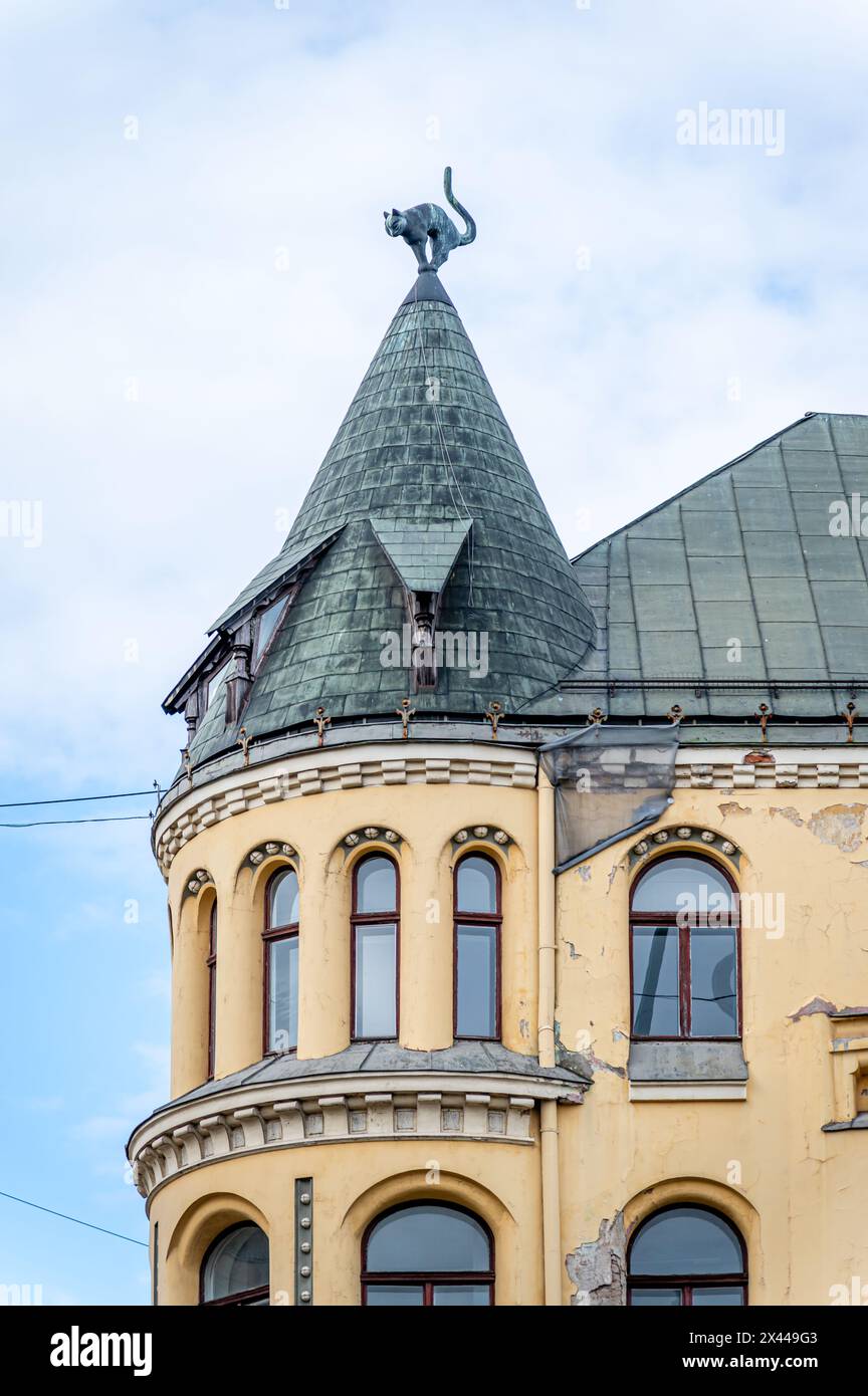 Cat House, Riga, Latvia Stock Photo - Alamy