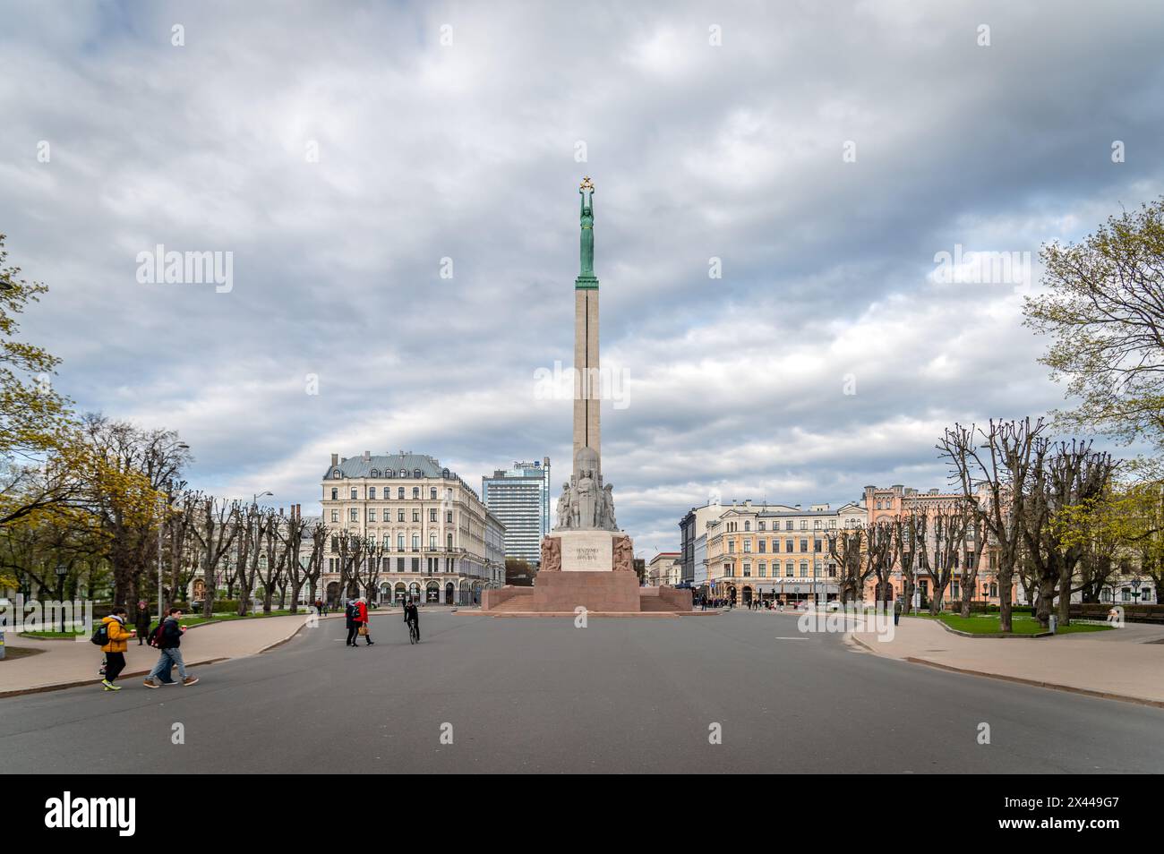 Freedom Monument, Riga, Latvia Stock Photo - Alamy