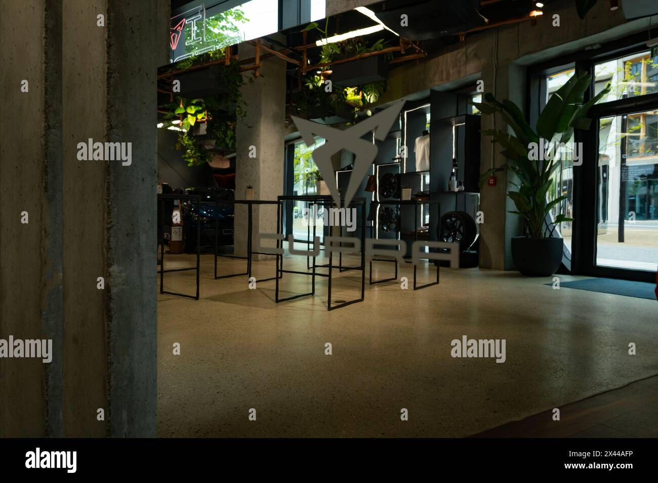 loft interior cupra garage, advertising Innovation in automotive ...