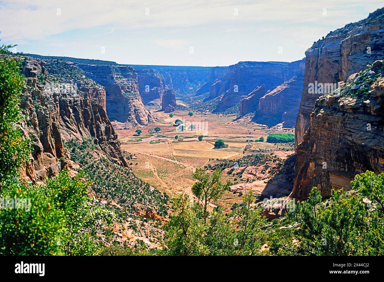 Canyon de Chelly National Monument, area of the Navajo Nation in the ...