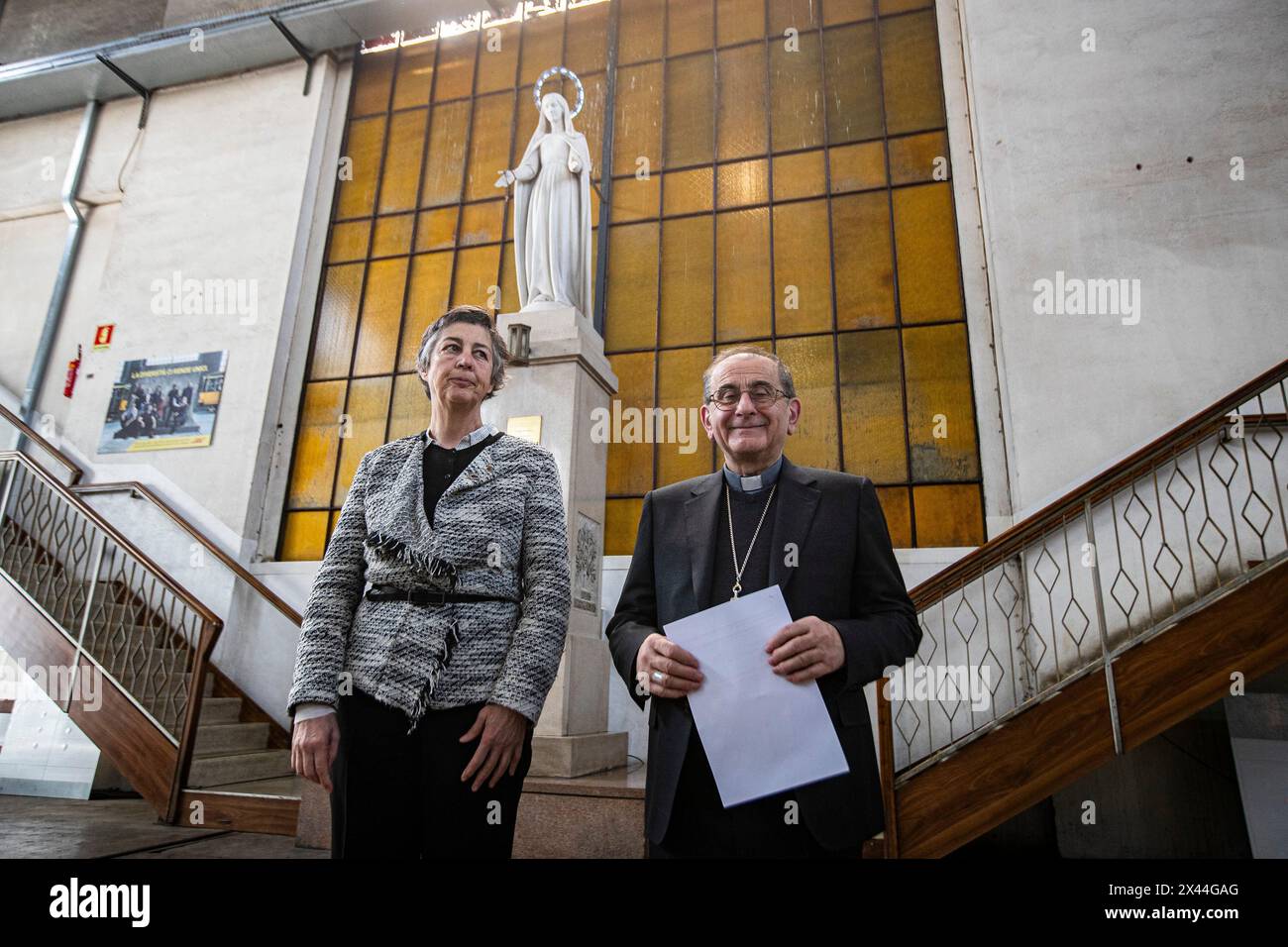 Milano, Italia. 30th Apr, 2024. Nella foto da sinistra verso destra ...