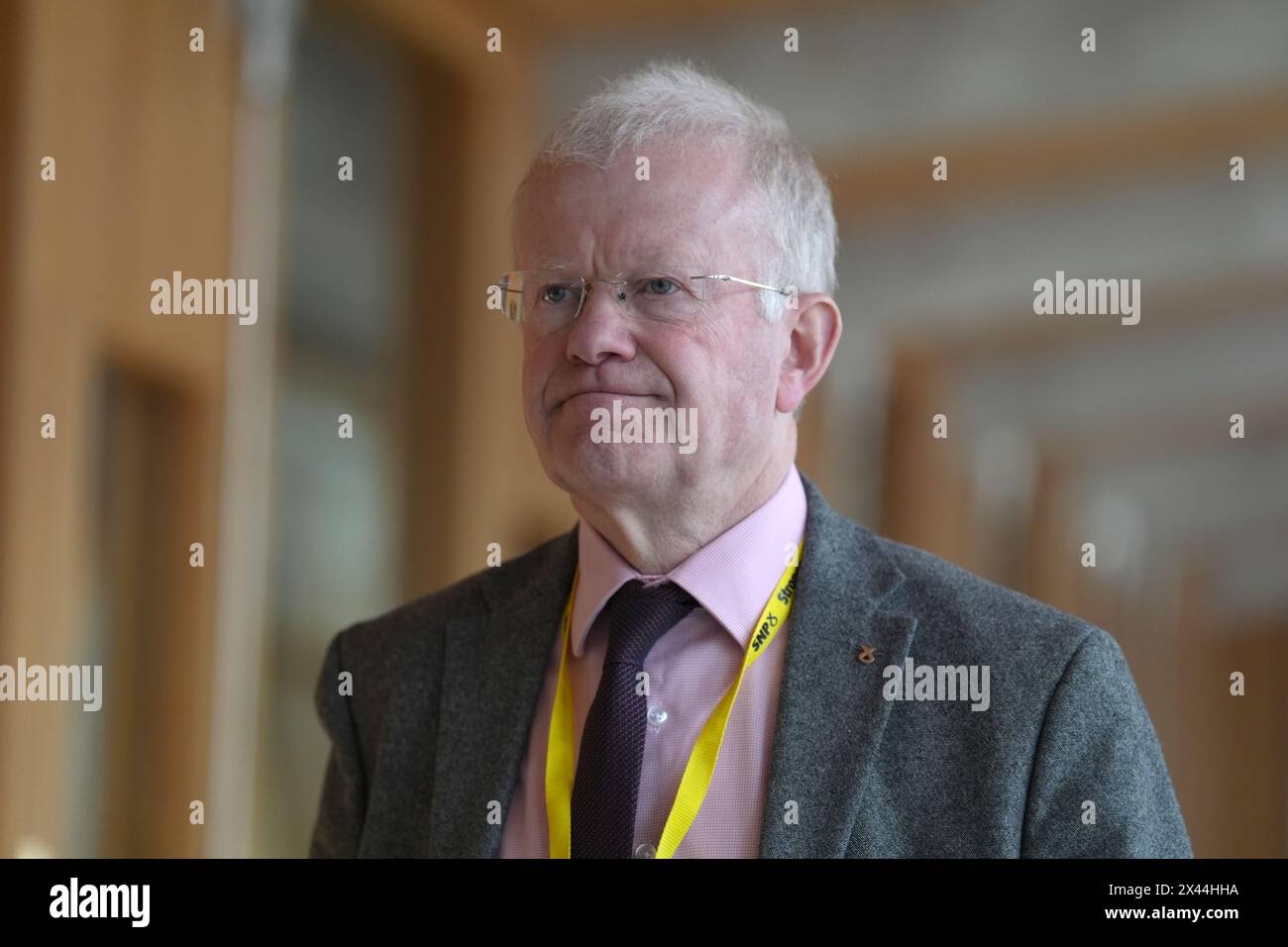 John Mason at the Scottish Parliament in Edinburgh. The SNP is ...