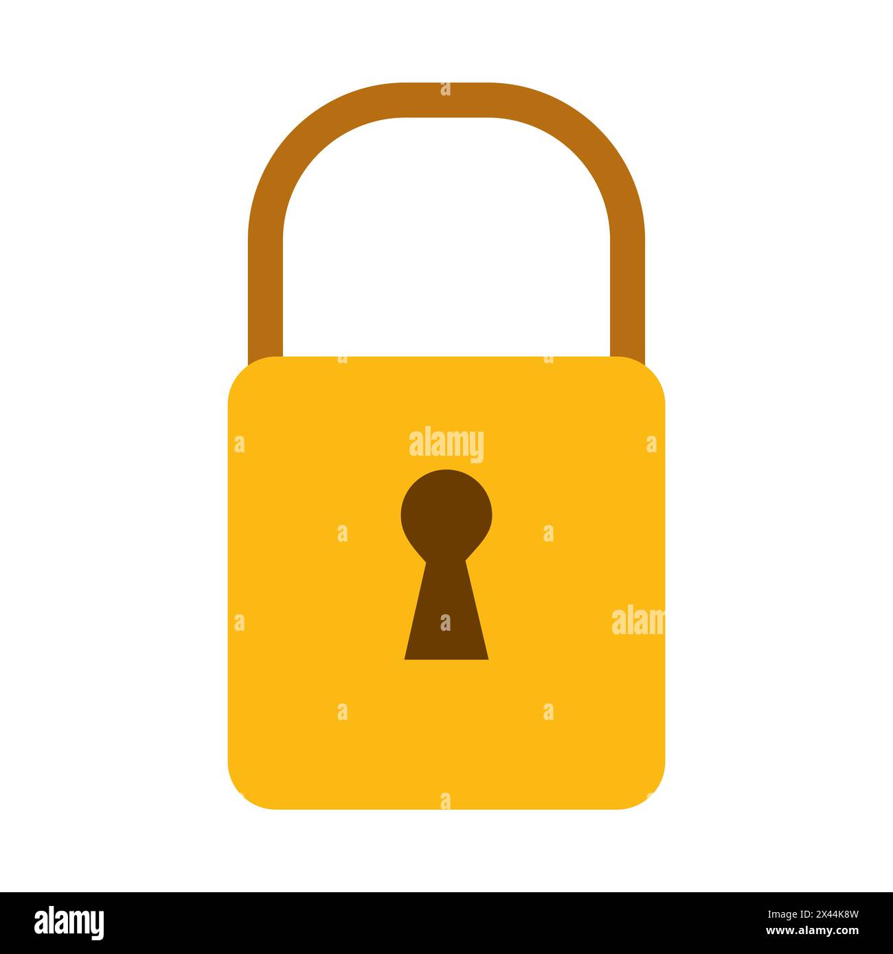 Shield padlock icon simple hi-res stock photography and images - Alamy