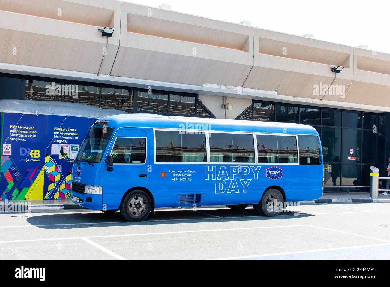 Hampton by Hilton 'Happy Day' Shuttle Bus at Dubai International ...