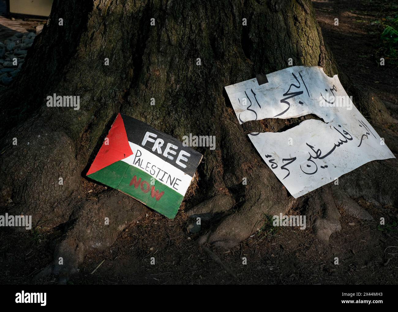 Free palestine signs hi-res stock photography and images - Alamy