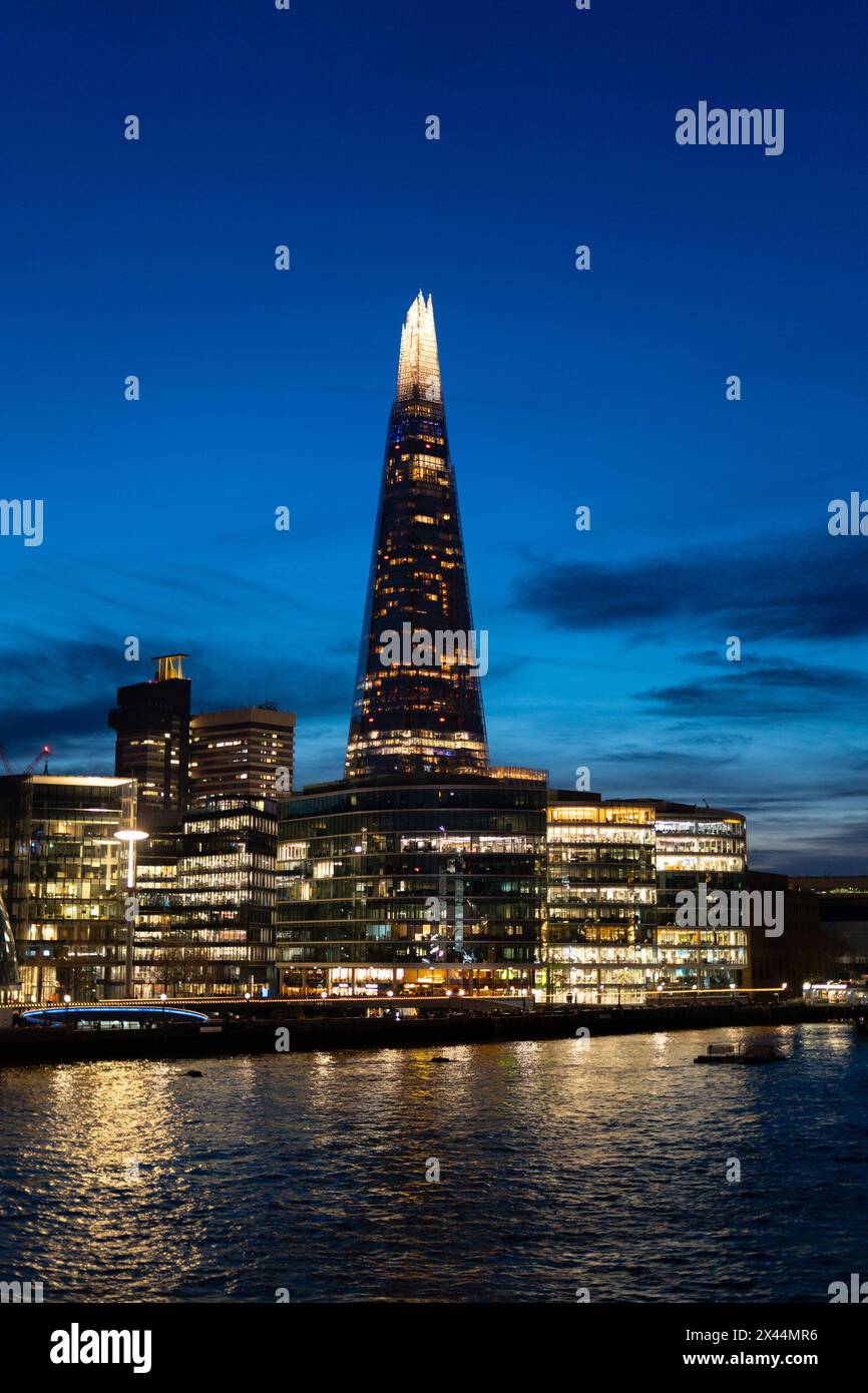 The Shard in London. At a height of 310 meters it is the largest ...