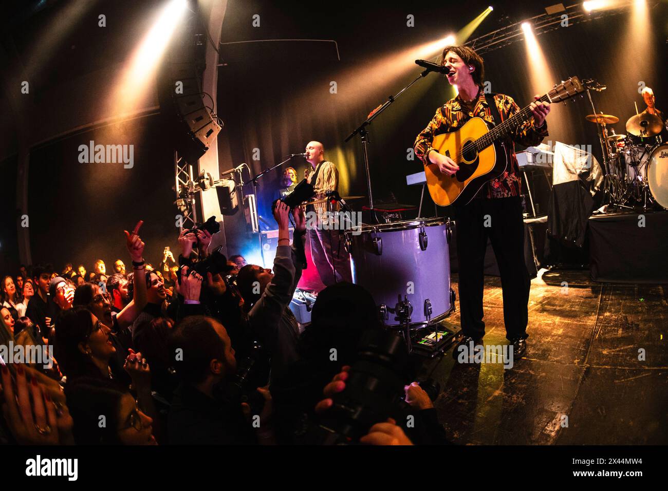 Milano, Italy. 15th Jan, 2024. Jonathan Wischniowski (L) and Frederik ...