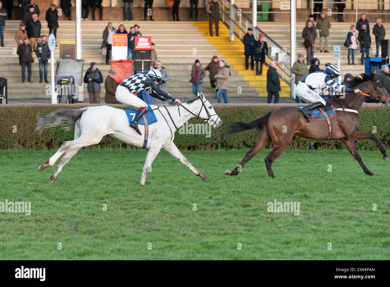 National Hunt flat race, race 7, at Wincanton, Thursday January 20th ...