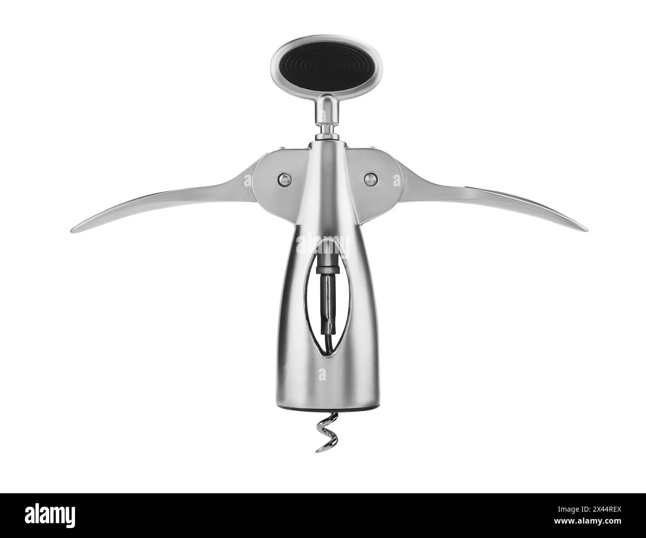 One wing corkscrew isolated on white. Kitchen utensil Stock Photo - Alamy