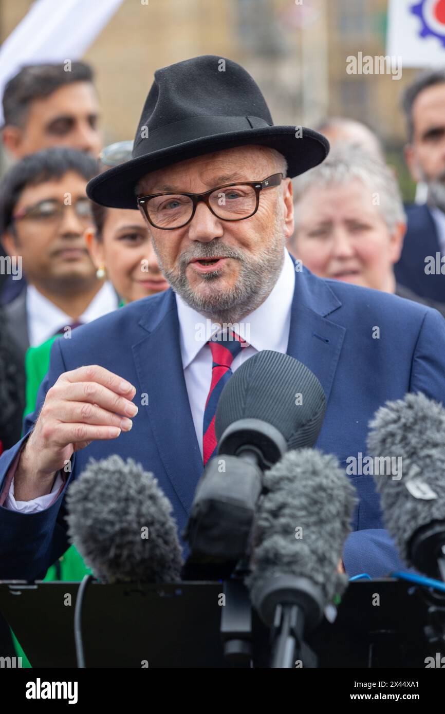 Uk for the 2024 general election the workers party hi-res stock ...
