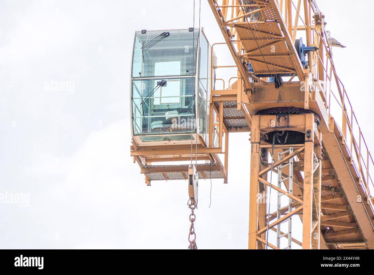 Crane control cabin hi-res stock photography and images - Alamy