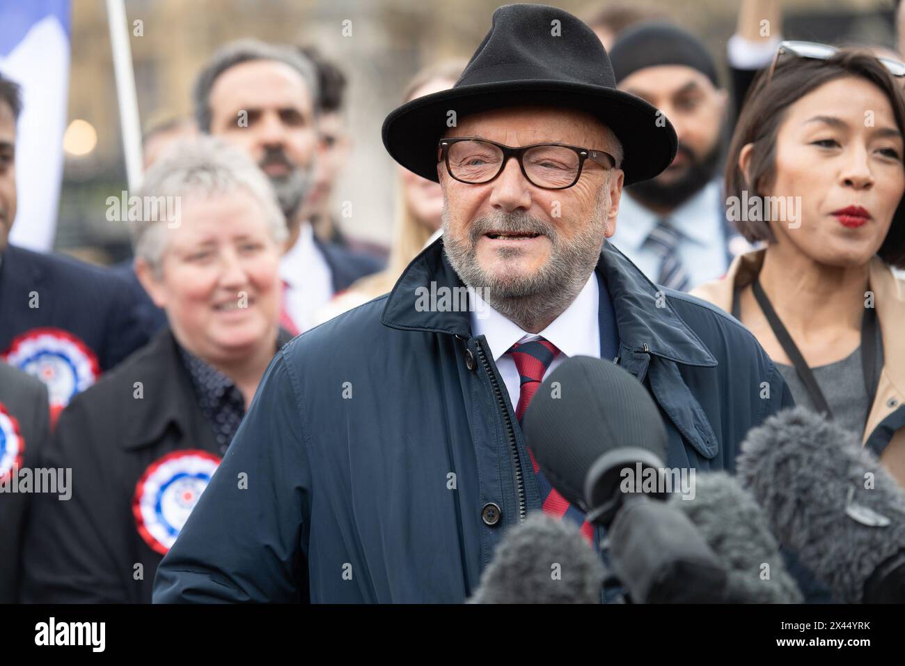 Uk for the 2024 general election the workers party hi-res stock ...