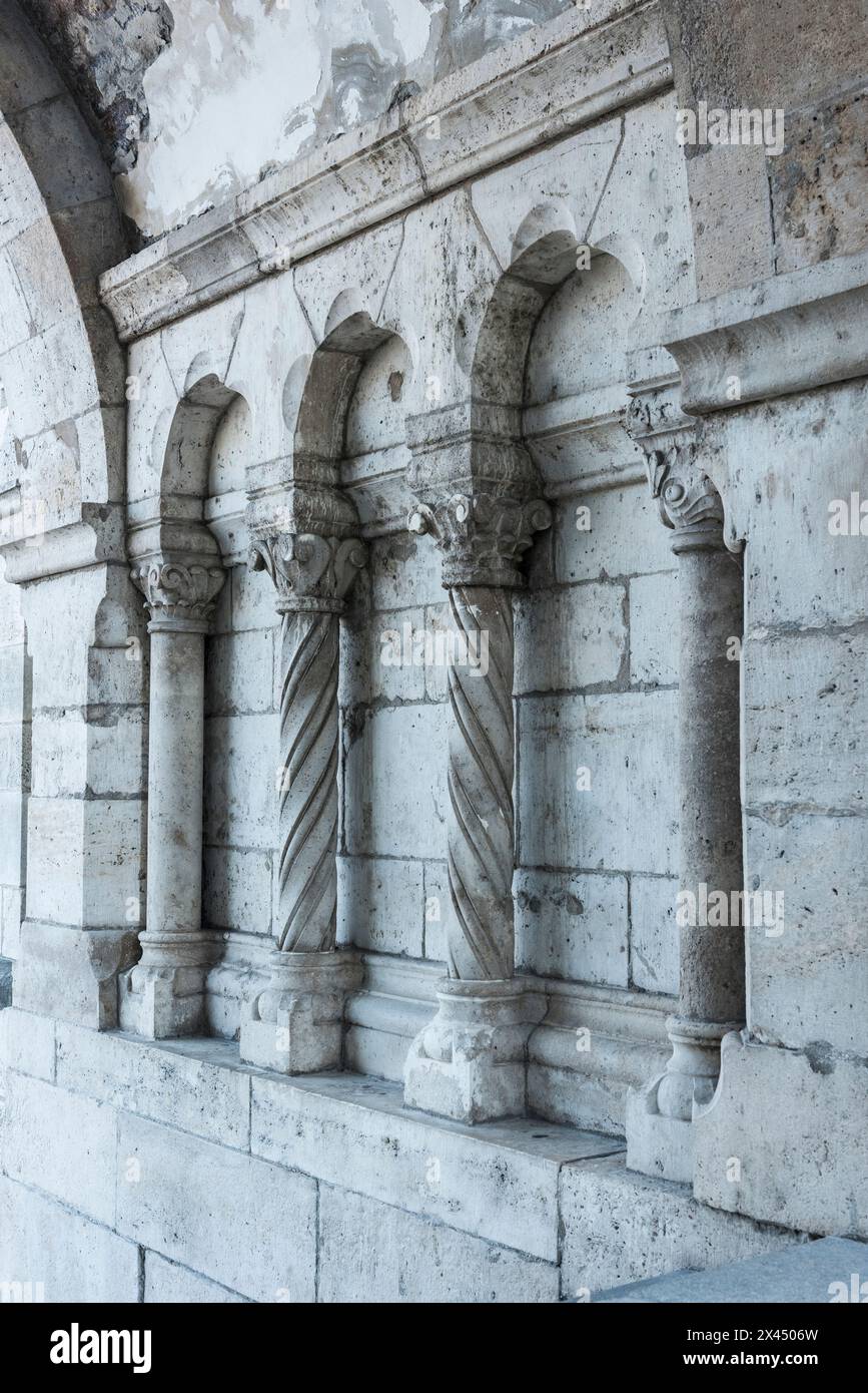 Stone arches fishermans bastion hi-res stock photography and images - Alamy