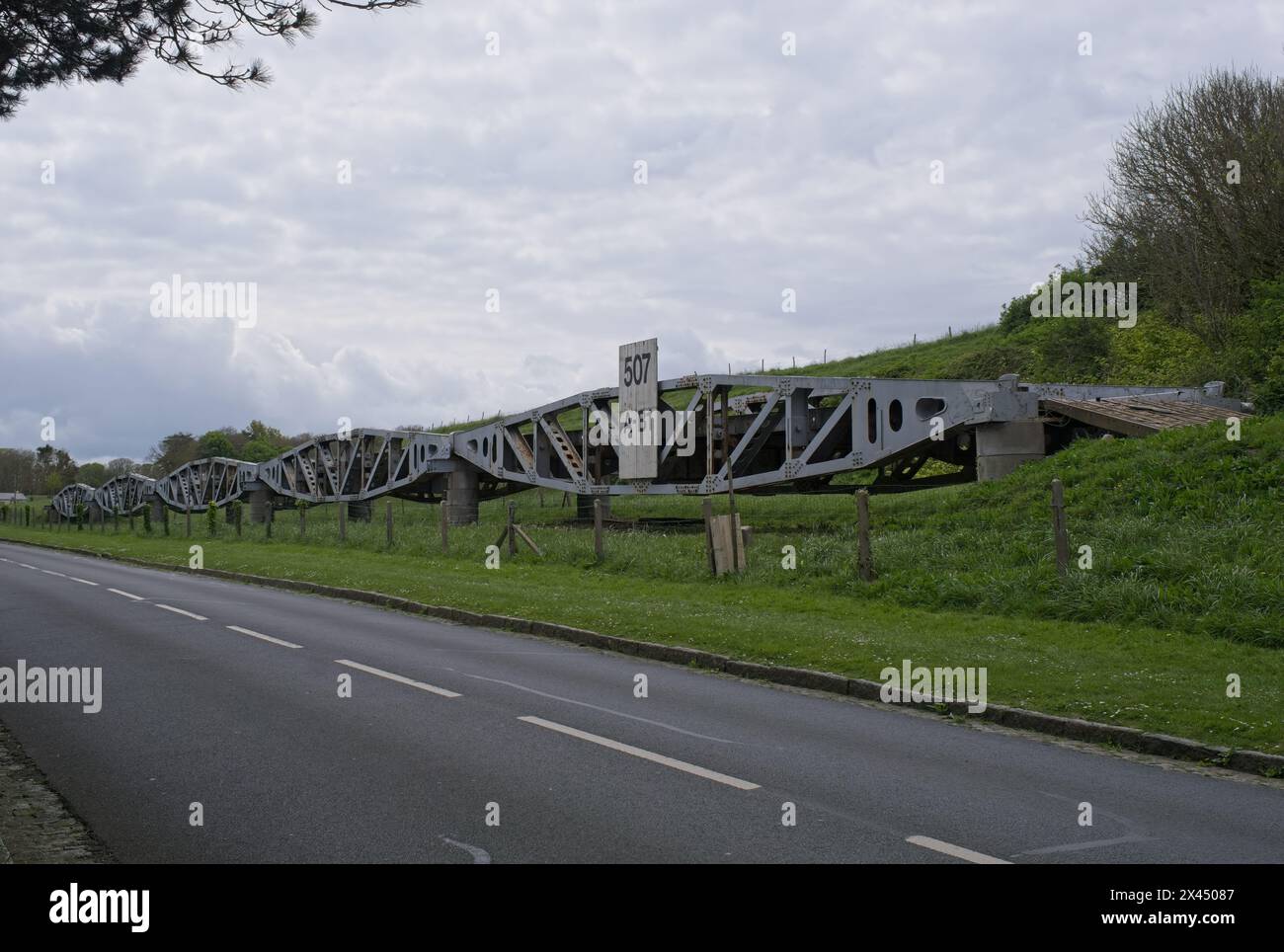 Vierville-sur-Mer, France - Apr 24, 2024: Omaha Beach D-Day. Normandy ...