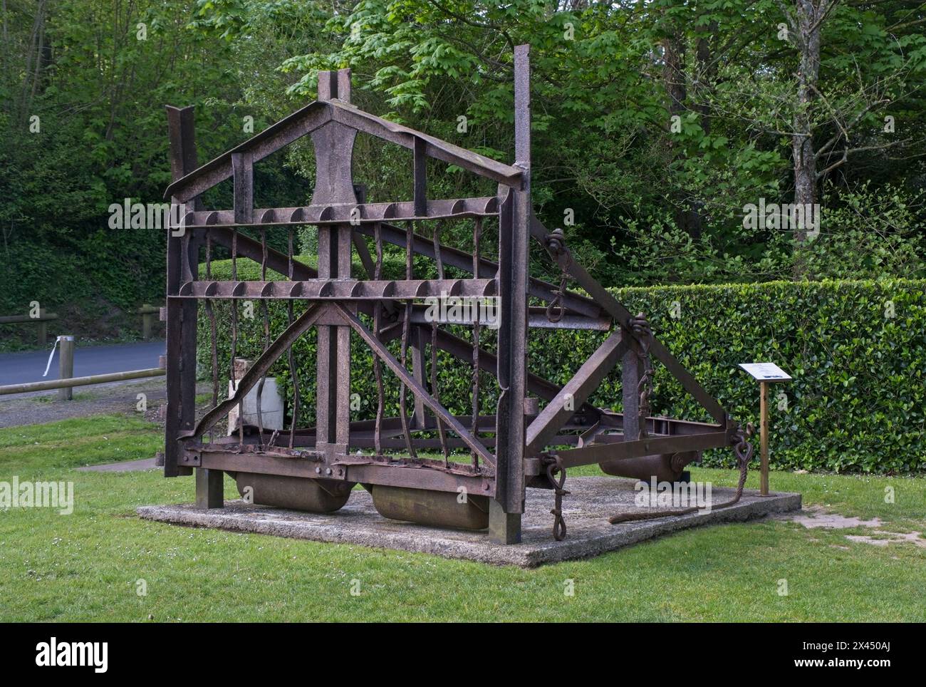 Saint-Laurent-sur-Mer, France - Apr 25, 2024: Cointet-element, also ...