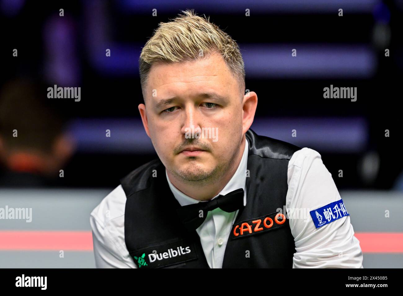 Kyren Wilson, during the Cazoo World Championships 2024 at Crucible ...