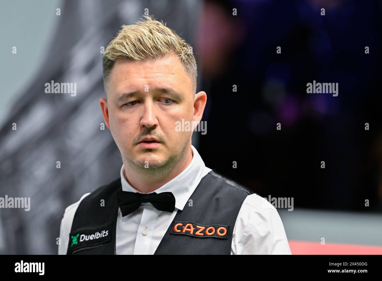 Kyren Wilson, during the Cazoo World Championships 2024 at Crucible ...