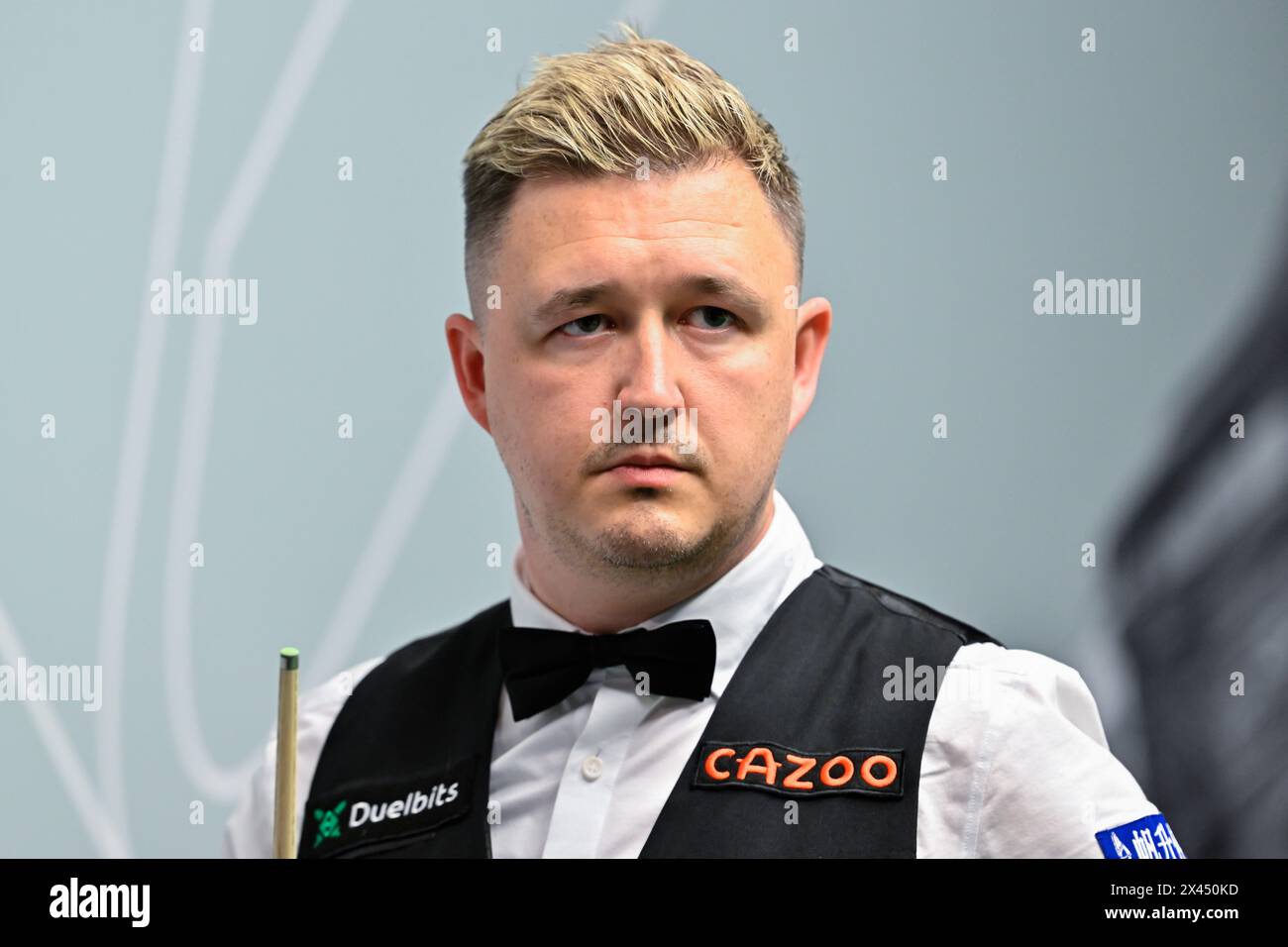Kyren Wilson, during the Cazoo World Championships 2024 at Crucible ...