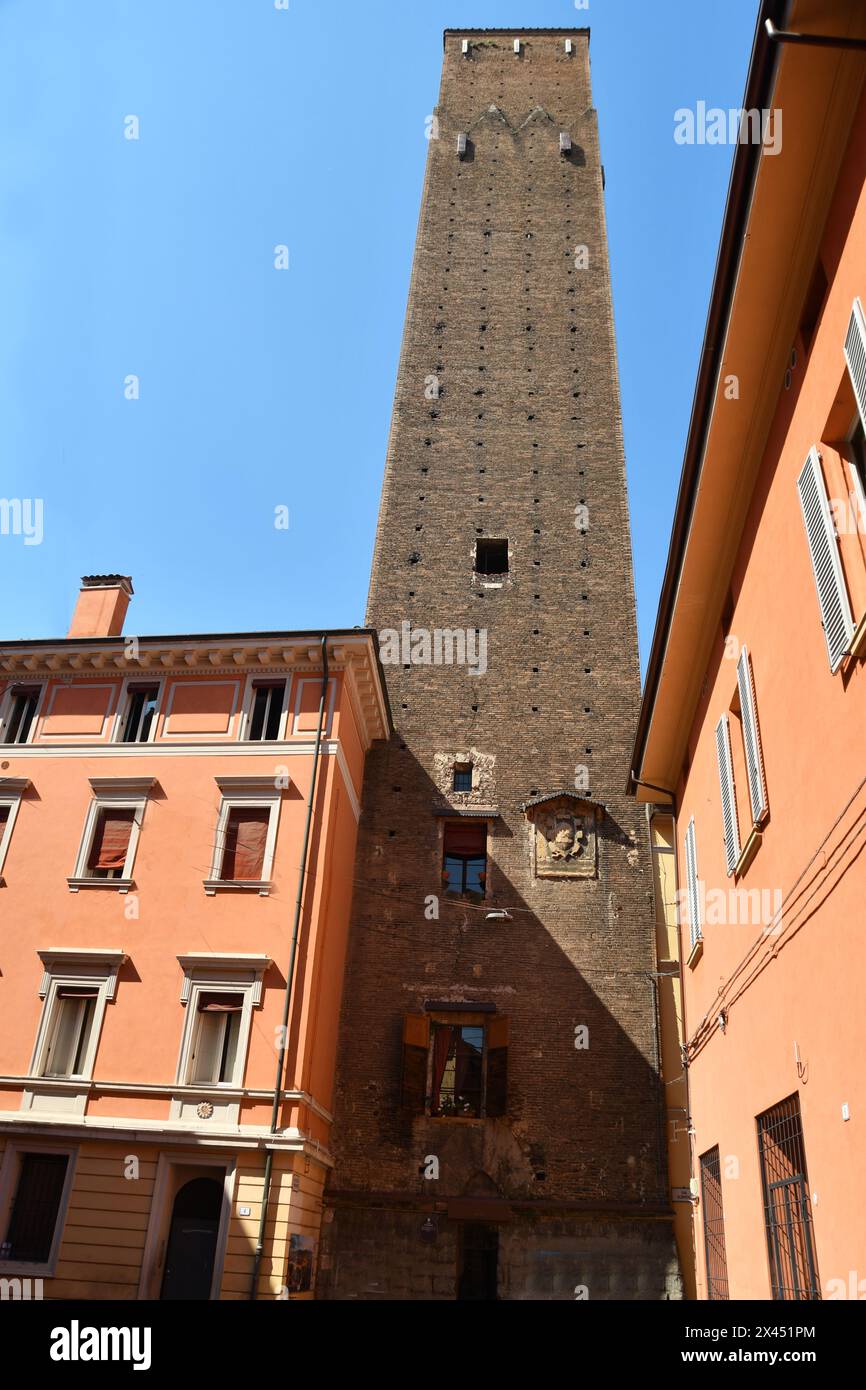 The towers of Bologna are structures with both military and ...