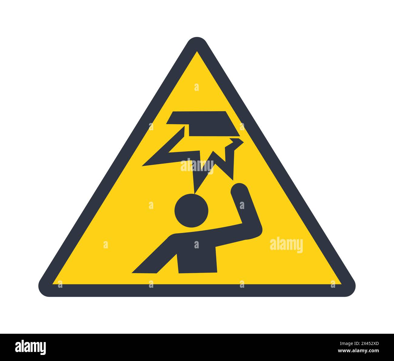 Overhead obstacle symbol Stock Vector Image & Art - Alamy