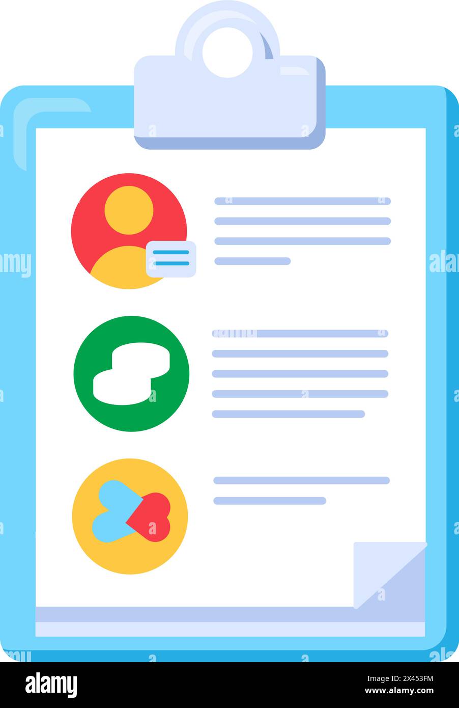 Doctor tablet with prescription and recommendations for patient ...