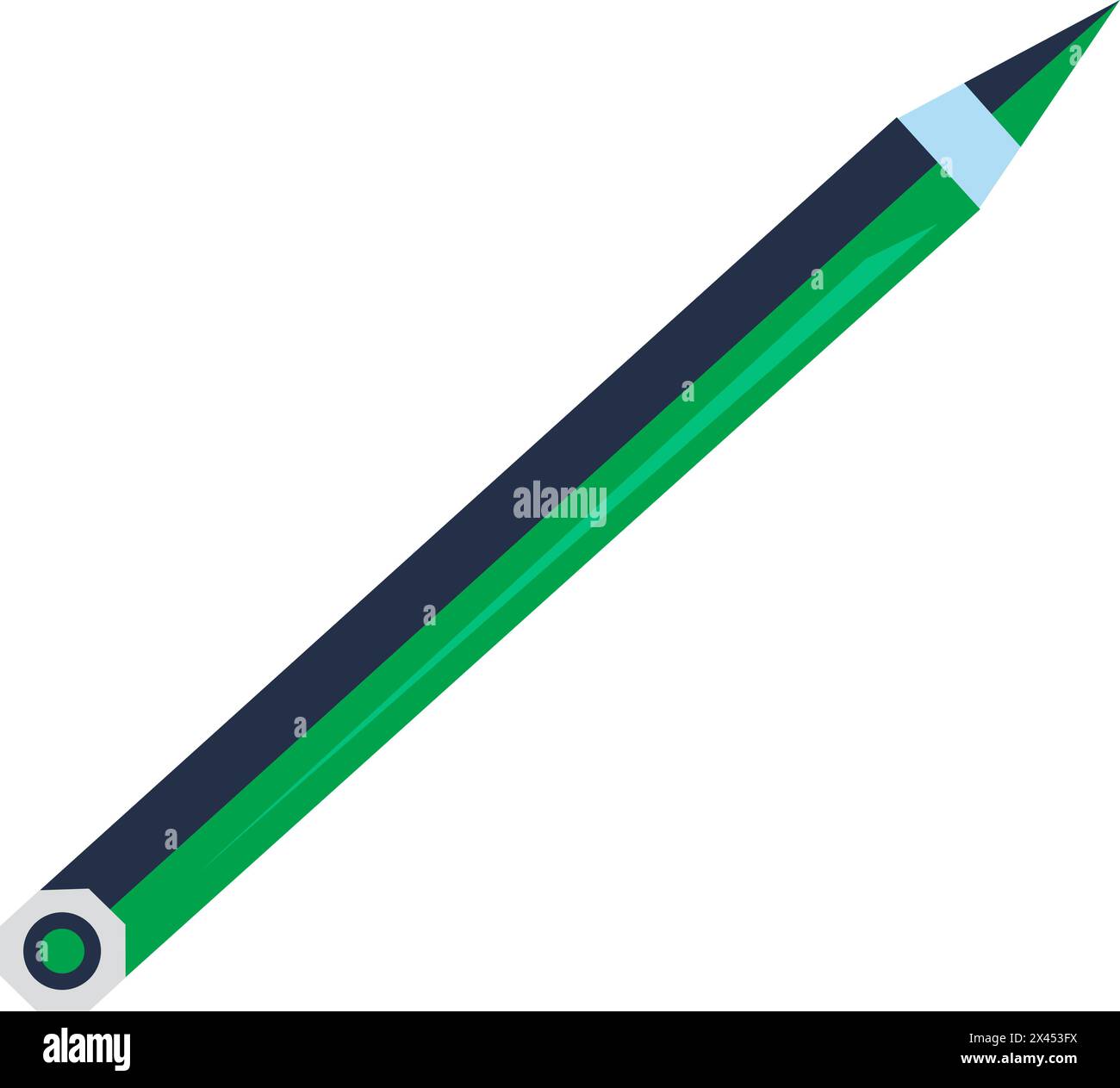 Simple pencil for writing icon. Doctor office tools, medical stroked ...